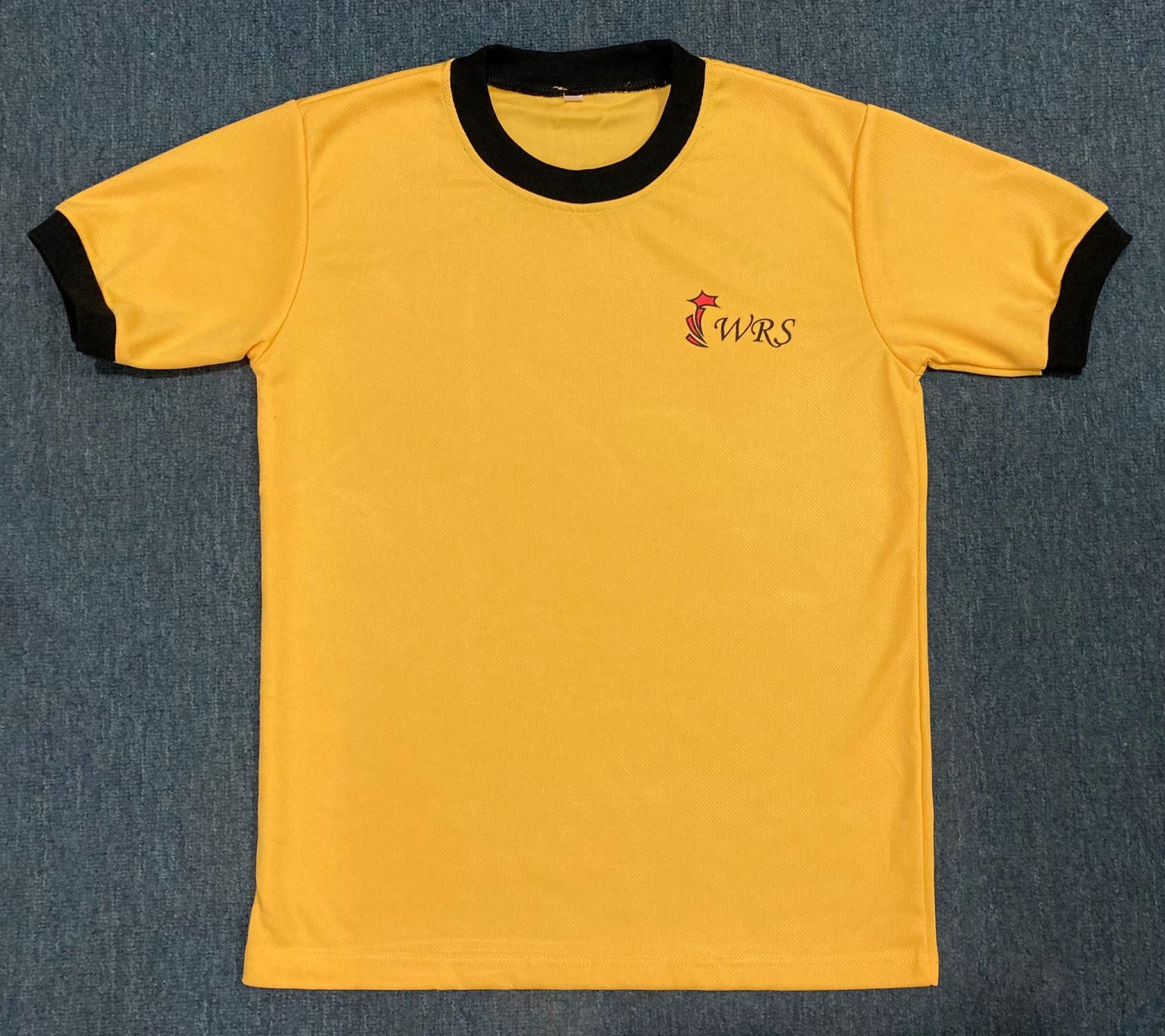 PE T-shirt (Yellow) Lower Sec – Woodlands Ring Secondary School – Chop ...